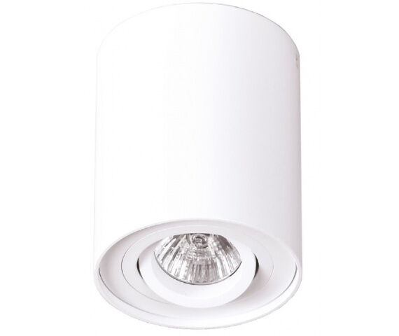 Lampa sufitowa oprawa Basic Round I C0067 Maxlight biała techniczna tuba nowoczesna